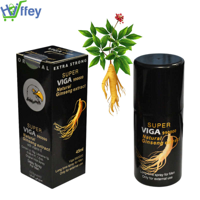 Super Viga 990000 Natural Ginseng Extract Long Time Spray For Men