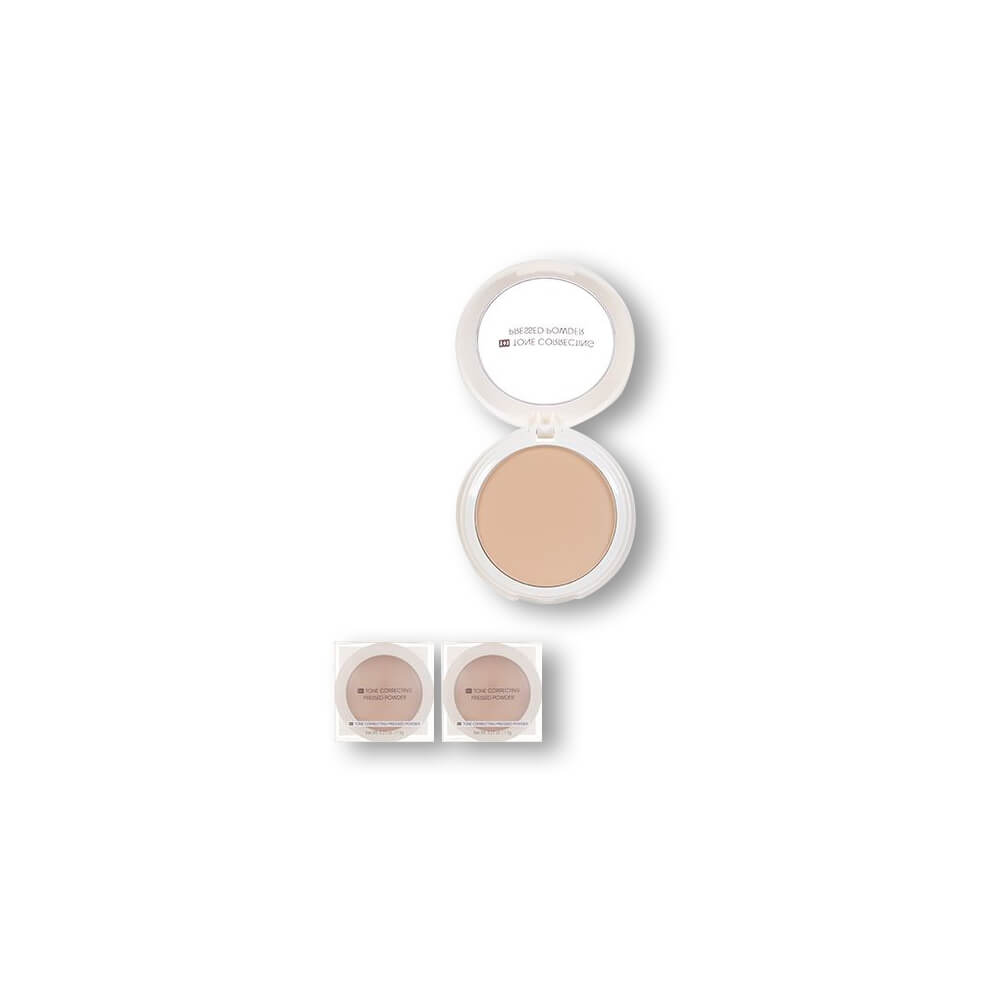 1+1 Tone Correcting Pressed Powder