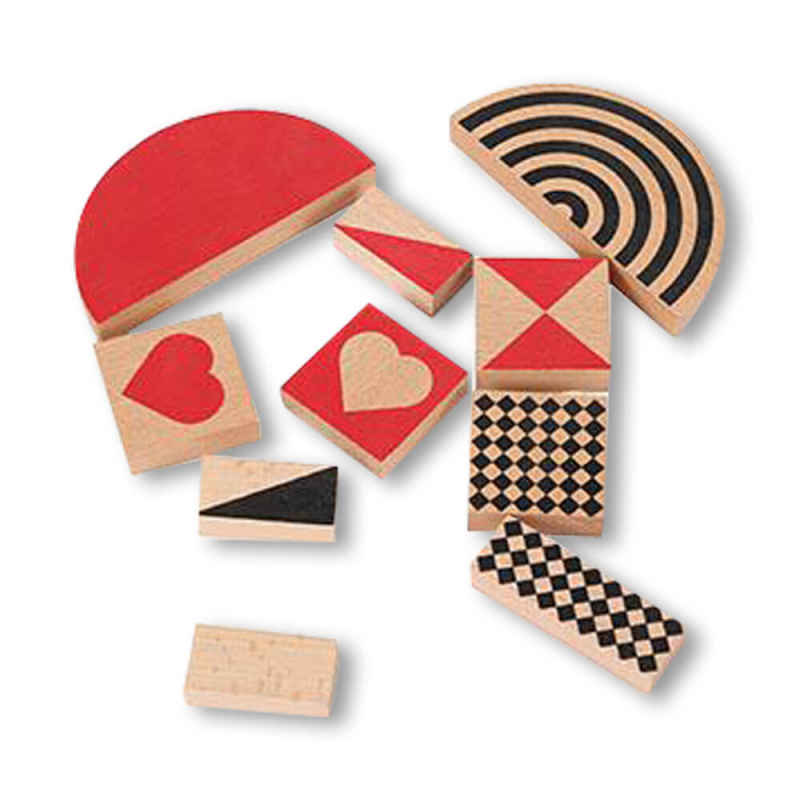 Heart-shape Building Blocks