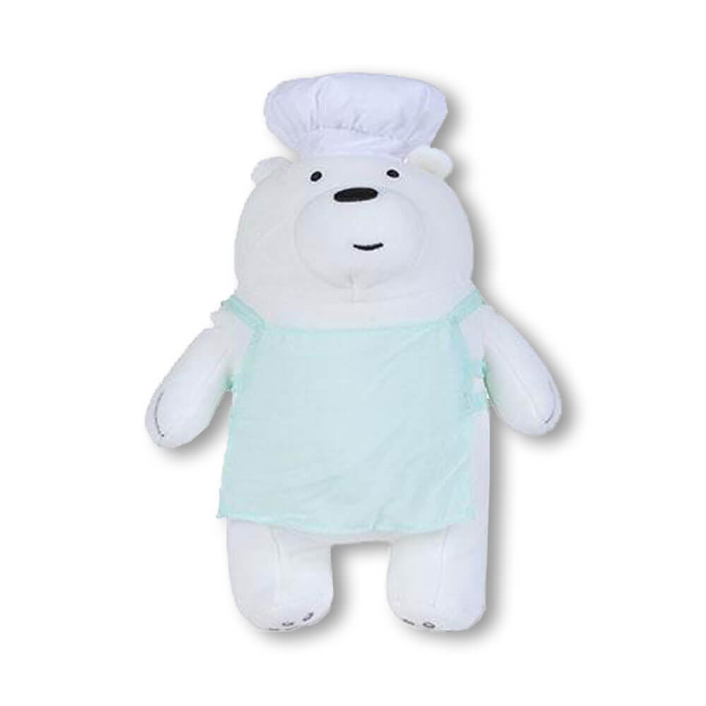 We Bare Bears Plush- Chef Ice Bear
